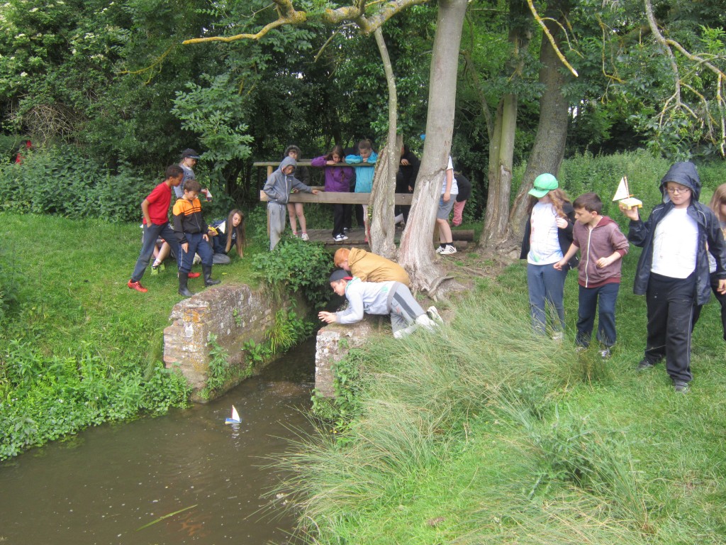 Supporting their boats - Whitwell Hall